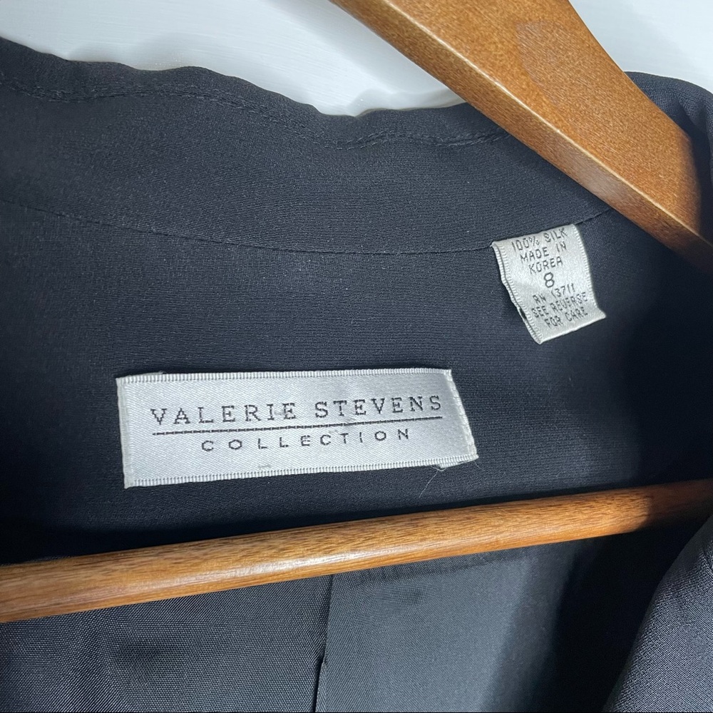Valerie Stevens Collection Silk Double Breasted Blaze… - Gem
